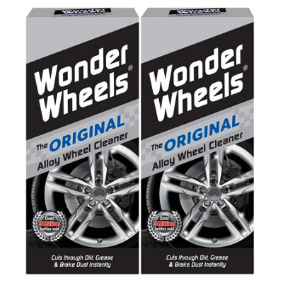 Wonder Wheels Cleaner Kit Alloy & Steel Dirt Grease & Brake Dust ...
