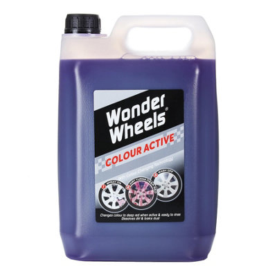 Wonder Wheels Colour Active Super Wheel Cleaner - 5L x 2 | DIY at B&Q