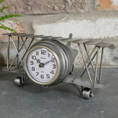 wonderfully detailed Aeroplane Clock