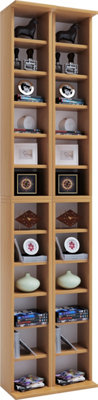 Wood CD DVD Stand Shelf Cabinet Almera