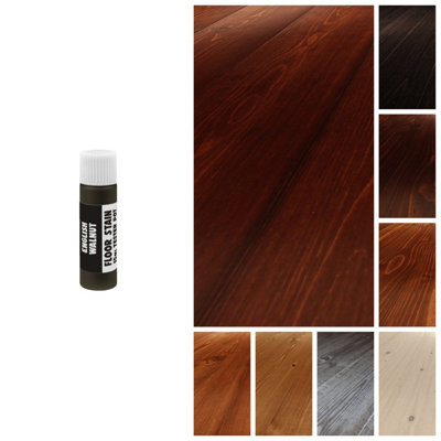 Wood Floor Stain Water-based - English Walnut - 15ml Tester Pot ...