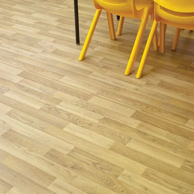 Wood FX PUR Rustic Oak Commercial Safety Vinyl by Remland (Rustic Oak ...