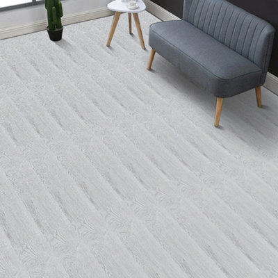 Wood Grain Effect Vinyl Self Adhesive Floor Plank 5m²/36 Pcs