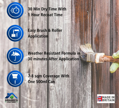 Wood Hardener for Wet & Rotted Wood - 500ml