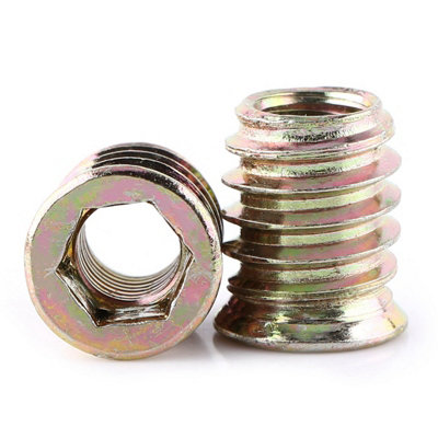 Wood Insert Nuts Fixing Furniture Fasteners Screw in Nut