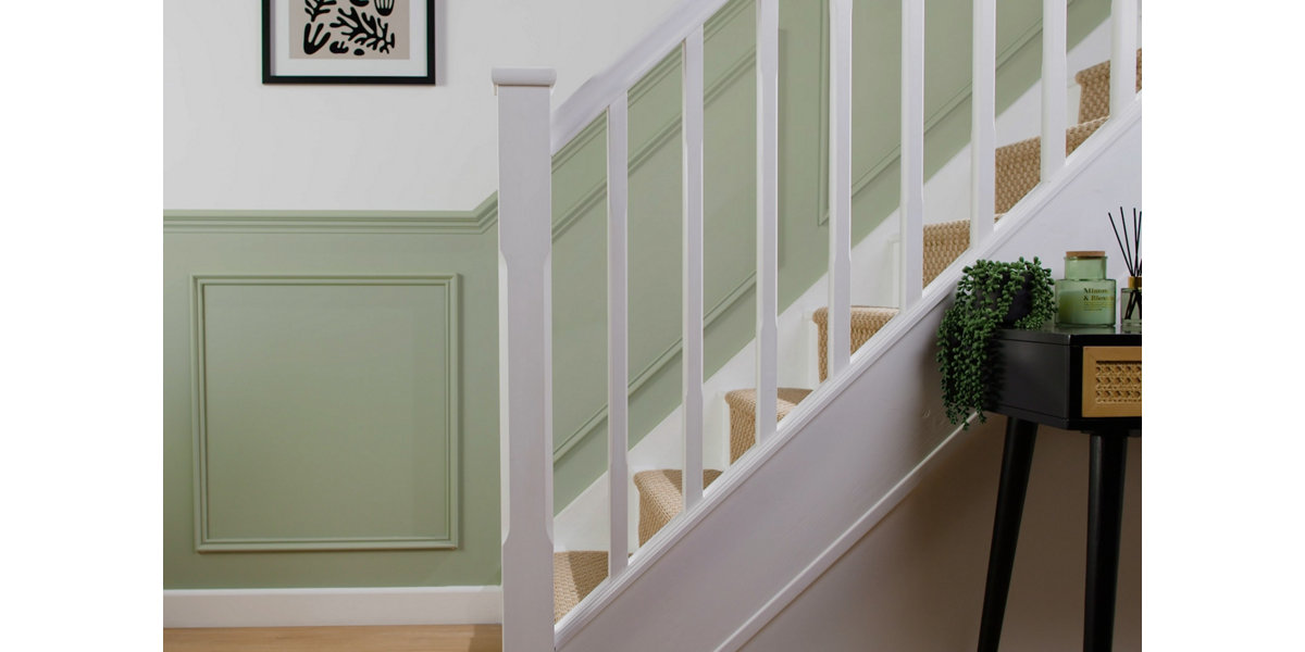 How to create a panelled staircase at B&Q
