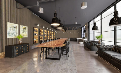 Wood Slat Wall Panels - Siberian Oak Black Acoustic Felt ...