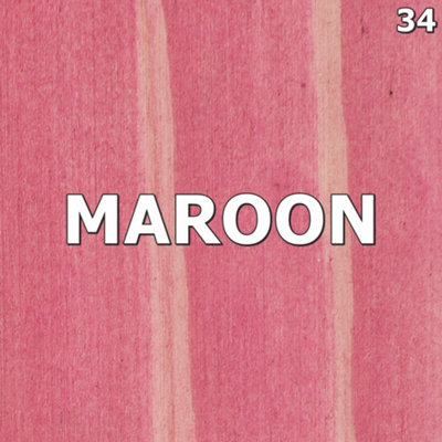 Wood Stain Dye MAROON, Water Based, Non Toxic, Interior Use 1ltr | DIY ...