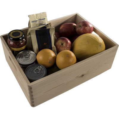 Woodeedoo 4 Tier Shallow Wooden Storage Box Set on Wheels Stackable ...