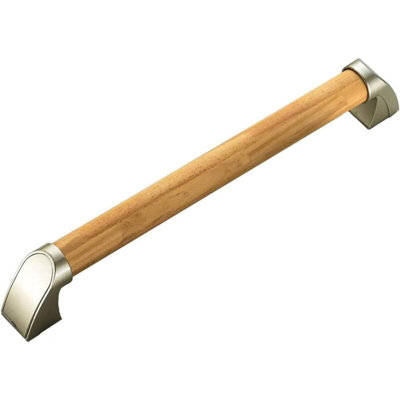 Wooden Bathroom Grab Bar, Shower Tub Handle For Disabled And Elderly ...