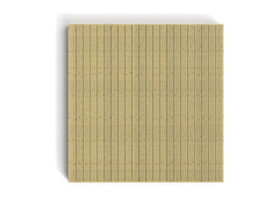 Wooden decking kit - complete self-assembly DIY kit (3m x 3m, light ...