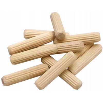 Wooden Dowels 6mm x 30mm (Pack of 500) Premium Wood Plugs, Dowling ...