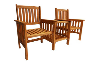 B&q garden love seat store