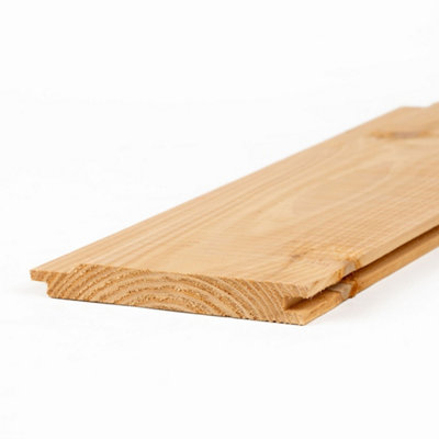 Wooden Gazebo - Cedar Featheredge Roof - Lean-To Design 3.0m L X 3.0m W