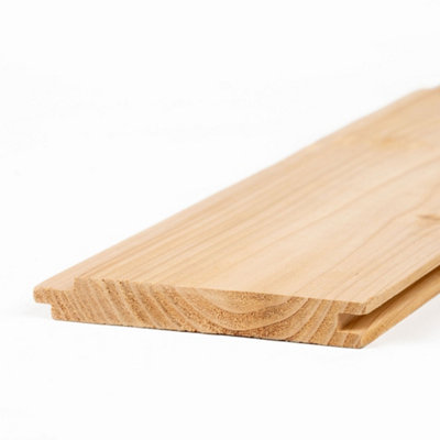 Wooden Gazebo - Cedar Featheredge Roof - Lean-To Design 3.0m L X 3.0m W