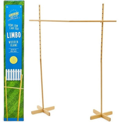 Wooden Limbo Party Game - Adjustable Height Fun