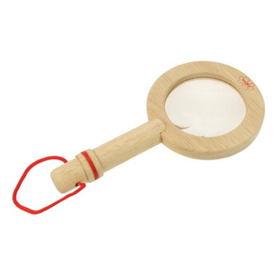 WOODEN MAGNIFYING GLASS - FOR INSECT OBSERVATION