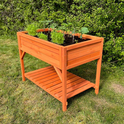 Raised planting table store