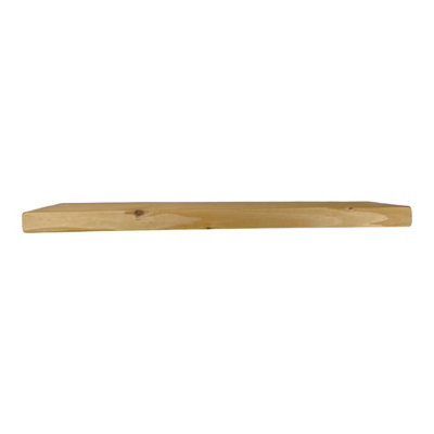 WOODEN RECLAIMED FLOATING SHELF 7" 170MM - COLOUR LIGHT OAK - LENGTH 200CM