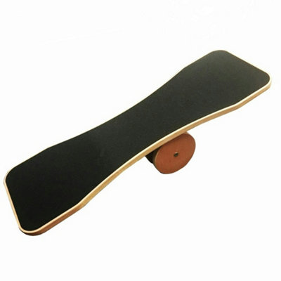 WOODEN ROLLER / ROCKER BALANCE BOARD