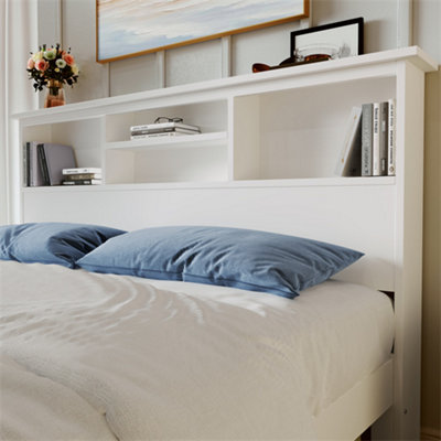 Bookshelf bed frame store