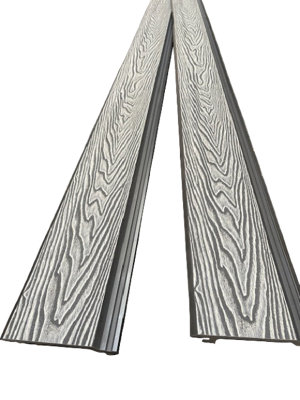 Woodgrain Cladding Boards Grey Composite 7 Pack