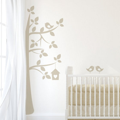 Woodland tree and Animal Wall Sticker Set