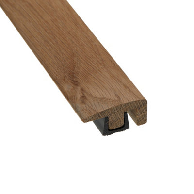 Shop Woodline WE18 End Stop Door Bar Threshold 900mm - Unfinished Oak