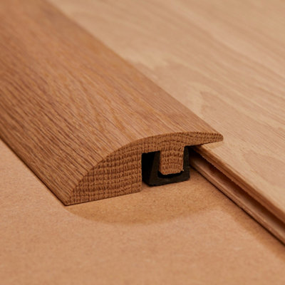 Woodline WR18 Ramp Door Bar Threshold 900mm - Unfinished Oak