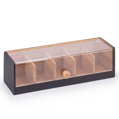 Woodluv Tea Box, Tea Bag Organiser, Tea Box for tea bags, Tea Bag ...