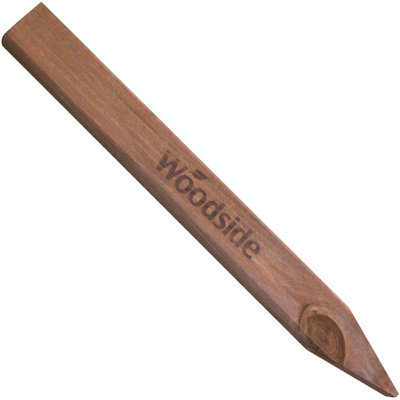 Woodside 45CM Long Square Pressure Treated Wooden Fence Posts/Stakes ...