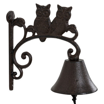 Woodside Cast Iron Door Bell - Design G
