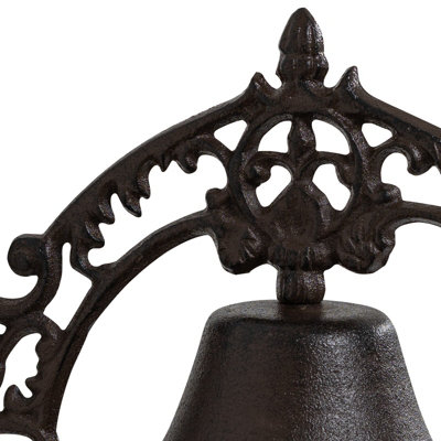 Woodside Cast Iron Door Bell - Design H