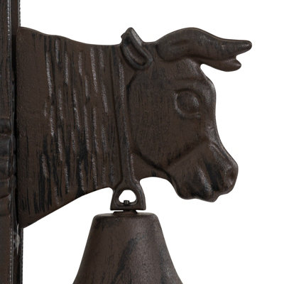 Woodside Cast Iron Door Bell - Design K