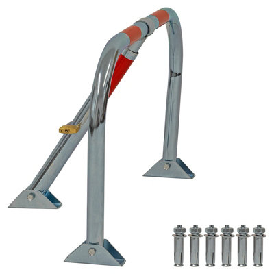 Woodside Folding U Shape Parking Barrier - LARGE | DIY at B&Q