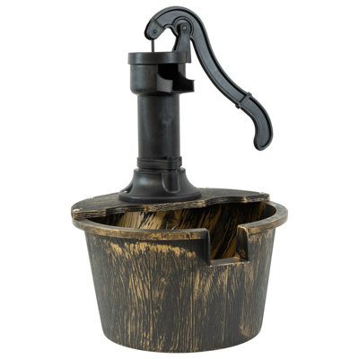 Shop Woodside Garden Bucket Water Feature
