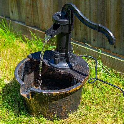 Shop Woodside Garden Bucket Water Feature