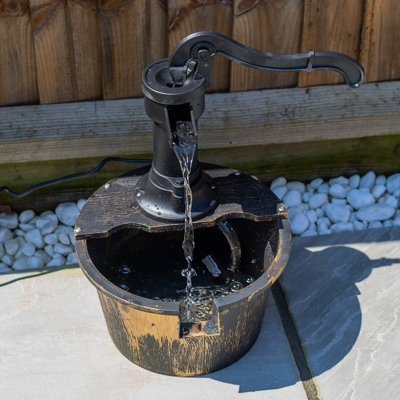Shop Woodside Garden Bucket Water Feature