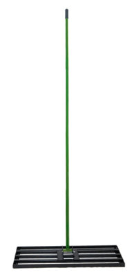 Woodside Garden Lawn Levelling Rake Heavy Duty Steel Landscaping Soil ...