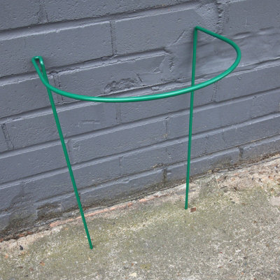 Woodside Garden Plant Border Support Hoops (10 Pack) - W: 45cm x D ...