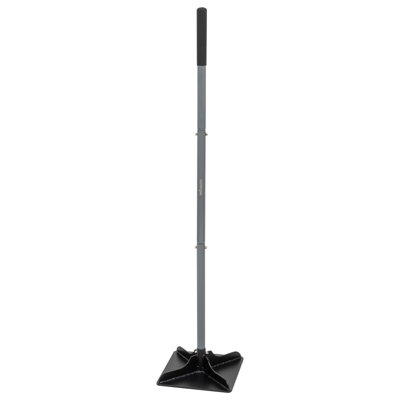 Woodside Heavy Duty Steel Tamper Ground Levelling Tool for Dirt/Gravel ...