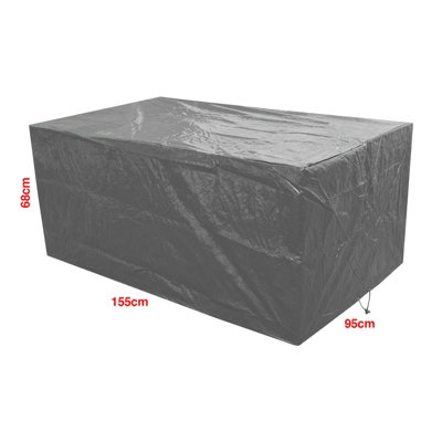Woodside L Shape Dining Set Cover - Medium Left Side Long