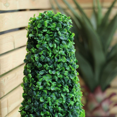 Woodside Topiary Obelisk Leaf Effect 2 PACK