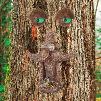 Woodside Tree Face Bird Feeder at B&Q