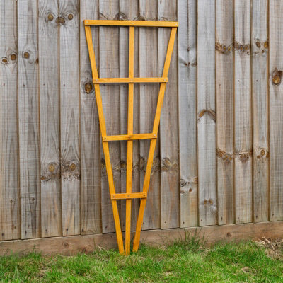 Woodside Wooden Fan Trellis - 2 Pack