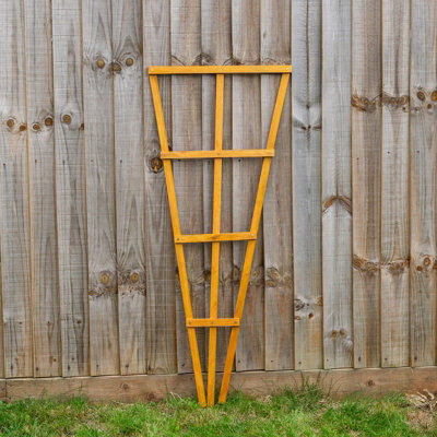 Woodside Wooden Fan Trellis - 2 Pack