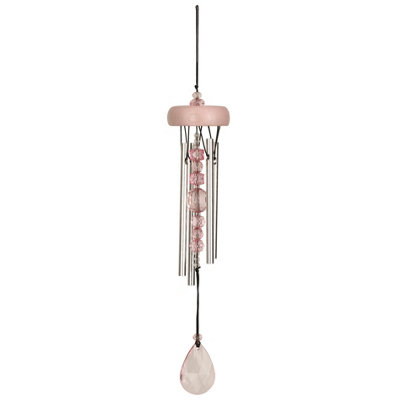 Woodstock Chimes Sparkle Wind Chime - Pink