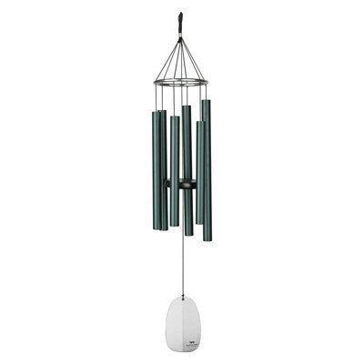 Woodstock Chimes Wind Chime Bells Of Paradise - Medium Rainforest Green