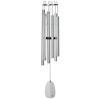 Woodstock Chimes Wind Chime Bells Of Paradise - Silver