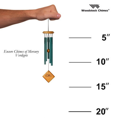 WOODSTOCK WIND CHIMES OF MERCURY - VERDIGRIS
